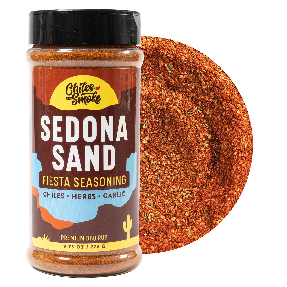 Sedona Sand Fiesta Seasoning - Chiles and Smoke
